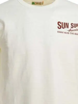 SUN SURF Mc Cully Chop Sui' T Shirt - Beige