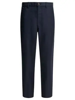 Comme Des Garçons Wool-blend Trousers - Blue