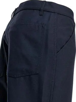 Comme Des Garçons Wool-blend Trousers - Blue