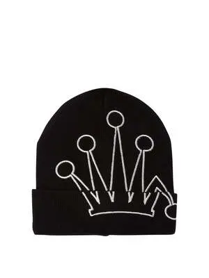 StÜssy Cuff Crown Beanie - Black