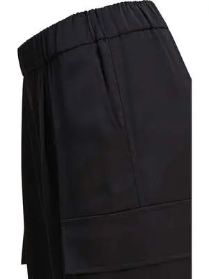 SEMPER Tapered Cargo Pants - Black