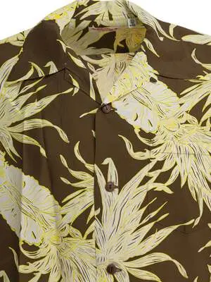 SUN SURF Island Pineapple' Shirt - Brown