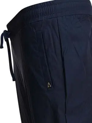 ALTUM Elastic Waist Straight Trousers - Blue