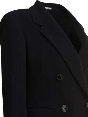 Tagliatore Cashmere Double-breasted Coat - Black