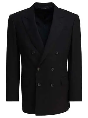 TOM FORD Broken' Blazer Jacket - Black