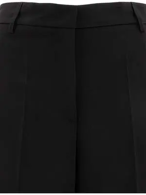 SEMPER Wide-leg Trousers - Black