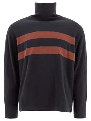Ralph Lauren Cotton Turtleneck Sweater - Blue