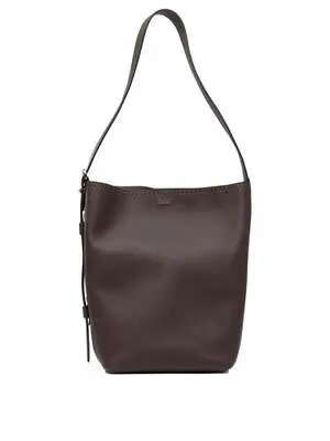 Max Mara Archetipo Shoulder Bag - Bordeaux