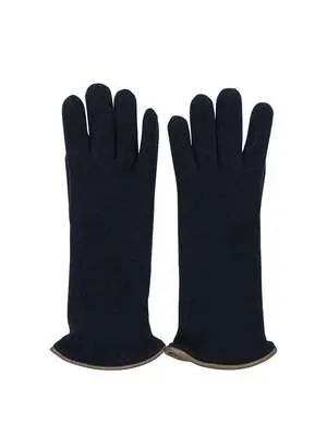 RESTELLI 305 Cashmere Gloves - Blue