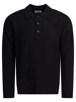 NN.07 Harald Wool Blend Polo Sweater