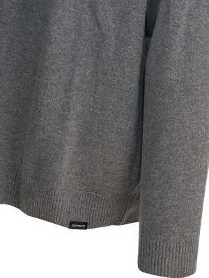 Carhartt Work In Progress Crew-neck Wool-blend Sweater - Grey