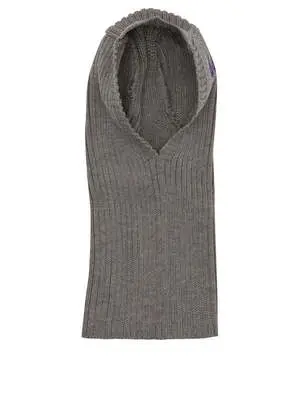 Needles Merino Wool Balaclava - Grey