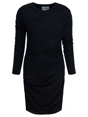 MARANT ETOILE Solid Jersey 'denise' Dress - Black