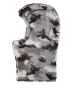 Acne Studios Camo Balaclava - Grey