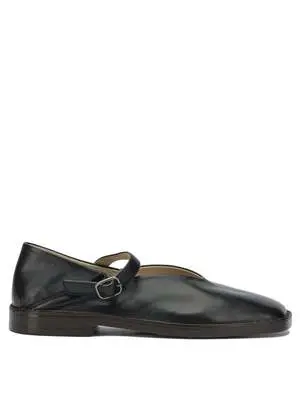 LEMAIRE Leather Mary Jane Ballerinas