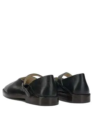 LEMAIRE Leather Mary Jane Ballerinas