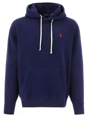 Ralph Lauren Relaxed Fit Rl' Hoodie - Blue