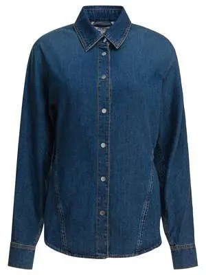 Alaïa Denim Shirt - Blue