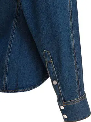 Alaïa Denim Shirt - Blue