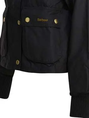 Barbour Beadnell Lightweight Waxed Cotton Jacket - Black