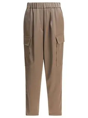 SEMPER Tapered Cargo Pants - Beige