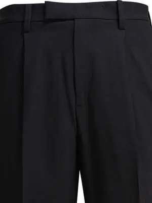 Vince Pleated 'louie Relaxed' Trousers - Black