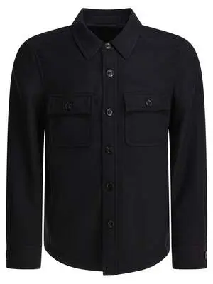 TOM FORD Wool And Silk Overshirt Jacket