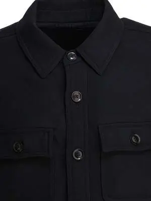 TOM FORD Wool And Silk Overshirt Jacket