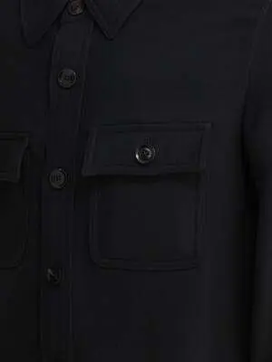 TOM FORD Wool And Silk Overshirt Jacket