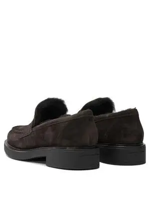 GIANVITO ROSSI 20 Mm Loafers - Brown