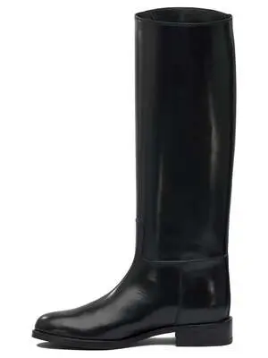 MARETTO Leather Boots - Black