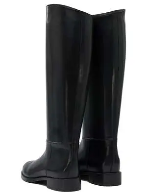 MARETTO Leather Boots - Black