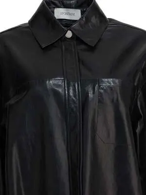 Max Mara Leather Shirt