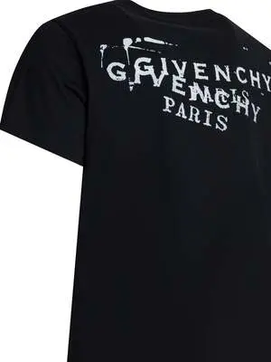 Givenchy Fitted Crew Neck T-shirt - Black