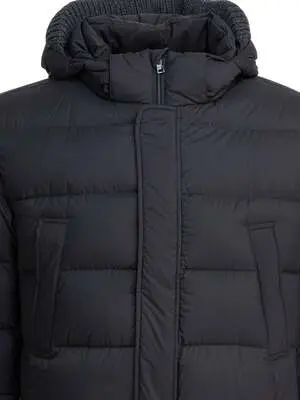 Herno Long Down Jacket With Hood