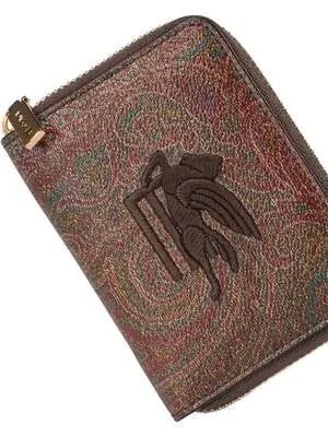 Etro Coin Purse 'arnica' With Pegasus