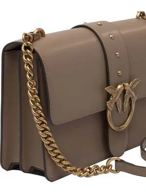 Pinko Leather Crossbody Bag