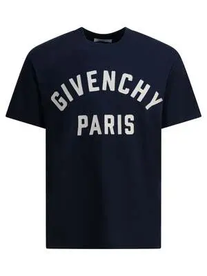 Givenchy Paris' T Shirt - Blue