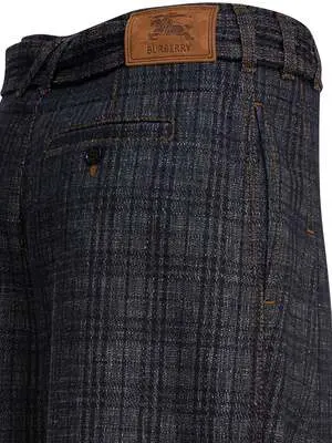 Burberry Check Jeans