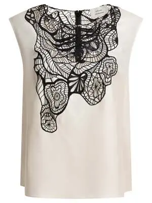 Loulou De Saison Sleeveless Top - White