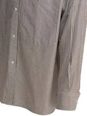 BEAMS Lisa Oxford Sn' Shirt - Brown