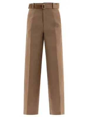 Sacai High Waisted Pants For Women