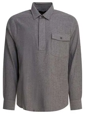 Vince Herringbone Shirt
