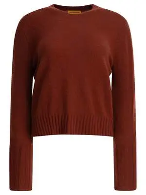 Guest In Residence Shrunken Crewneck Cashmere Knitwear