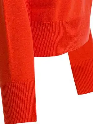 SA SU PHI Cashmere Crew-neck Sweater - Orange