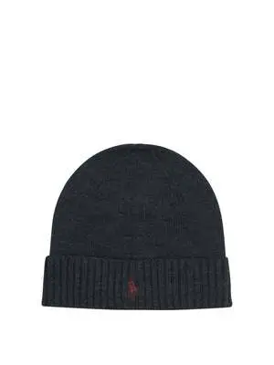 Ralph Lauren Wool Beanie - Grey