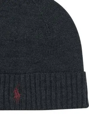 Polo Ralph Lauren Wool Beanie - Grey