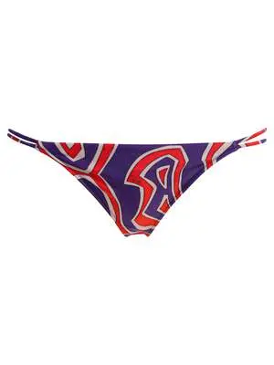 Emilio Pucci Labirinto Bikini Briefs - Purple