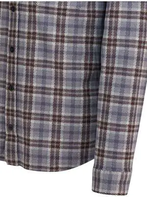 Vince Plaid Overshirt Jacket