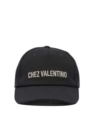 Valentino Garavani Chez Trucker Hat - Black